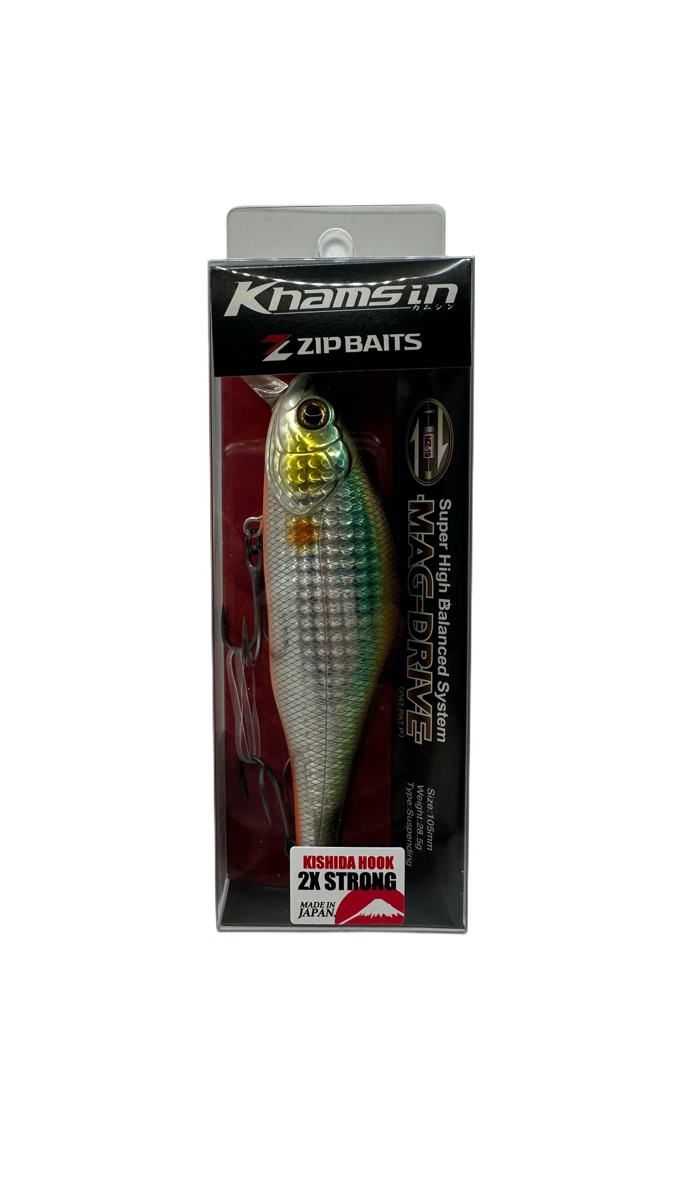 Zipbaits Khamsin 105SP-SR Silver Shine (5028) – EPIC Fishing